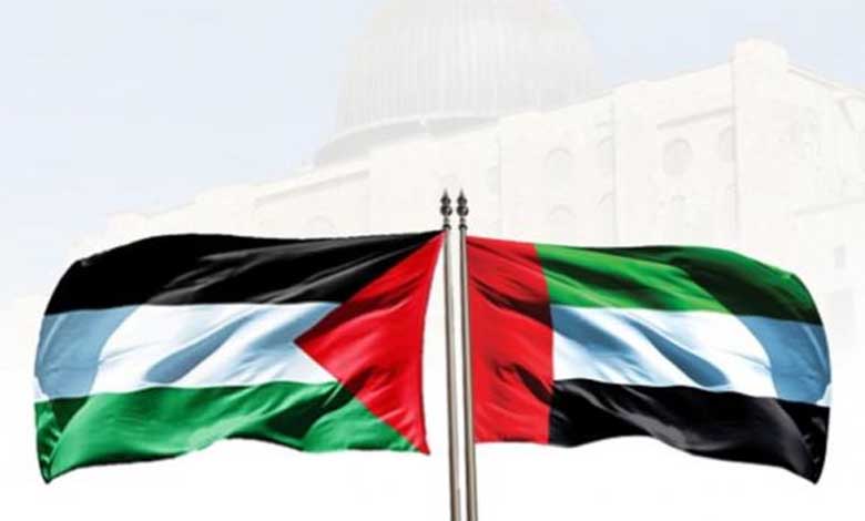 UAE and Palestine support.. Solid positions, not "sound phenomena" - En ...