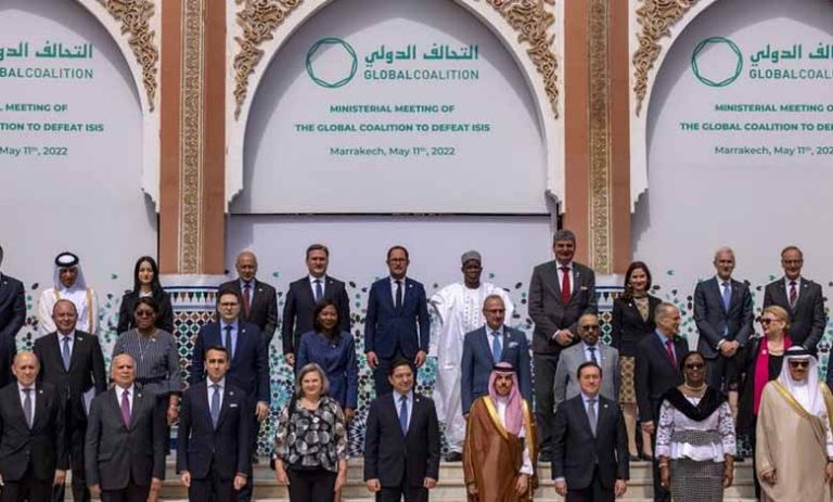 The Global Coalition against ISIS Holds a meeting in Morocco - En.ImArabic