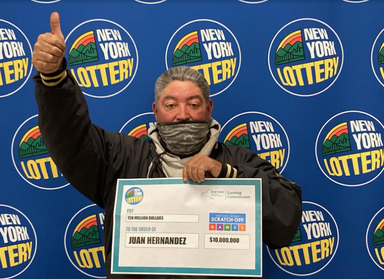 Extraordinary luck... Winning the lottery twice in a span of ten years ...