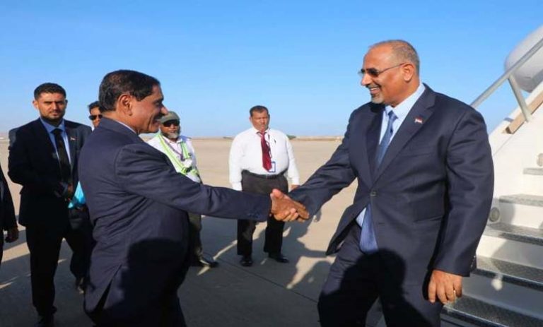 Aidarus al-Zoubaidi for the first time at the General Assembly meeting ...