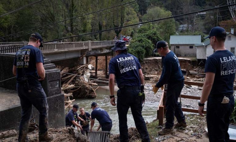 All Bridges Destroyed: Hurricane Helene Isolates a Remote Area in North ...