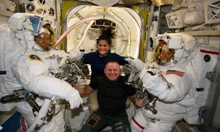 Stranded American Astronauts at the International Space Station Set to Return to Earth After ...
