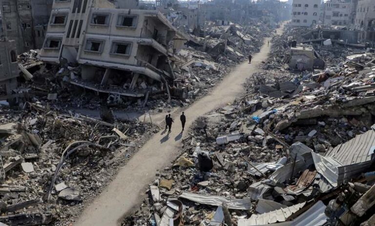 The yellow line on the ground differs from the maps… images reveal the ...